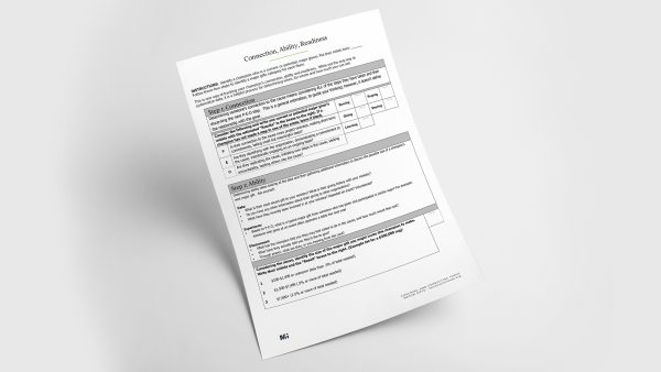 Connection, Ability, Readiness – Mission Increase – Learn