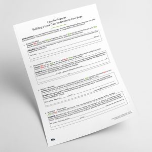 Making Your Case for Support – Mission Increase – Learn