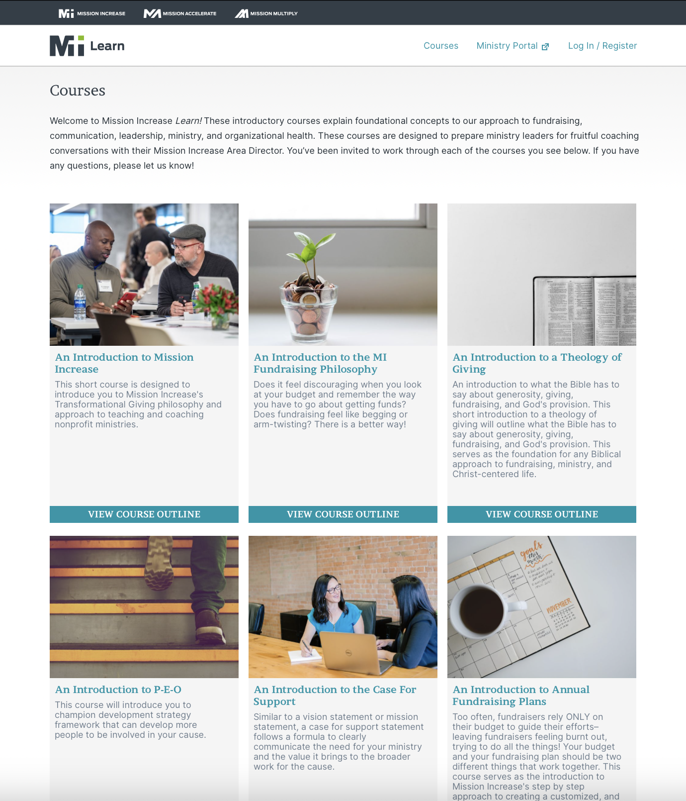 The Mission Increase Curriculum – Mission Increase – Learn