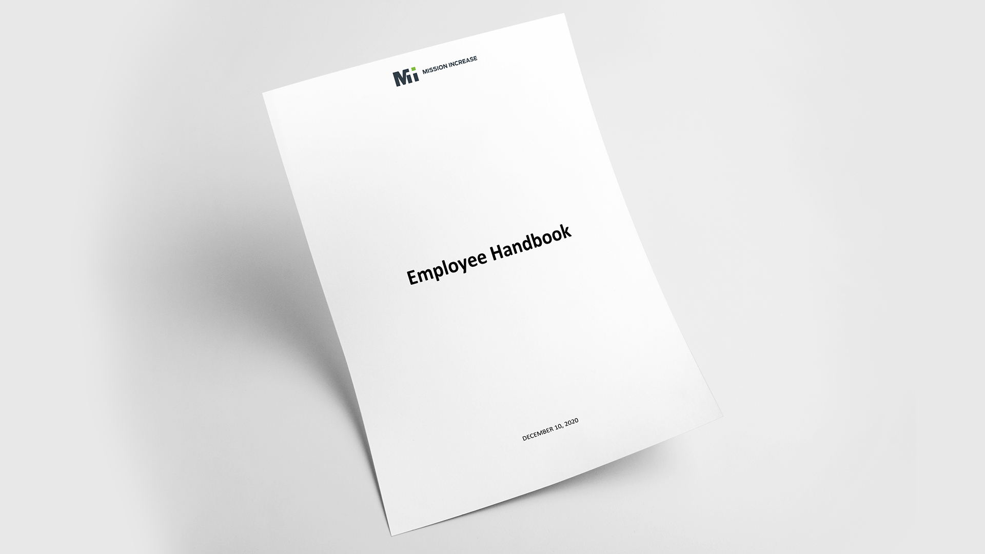 Policies and Procedures – Mission Increase – Learn